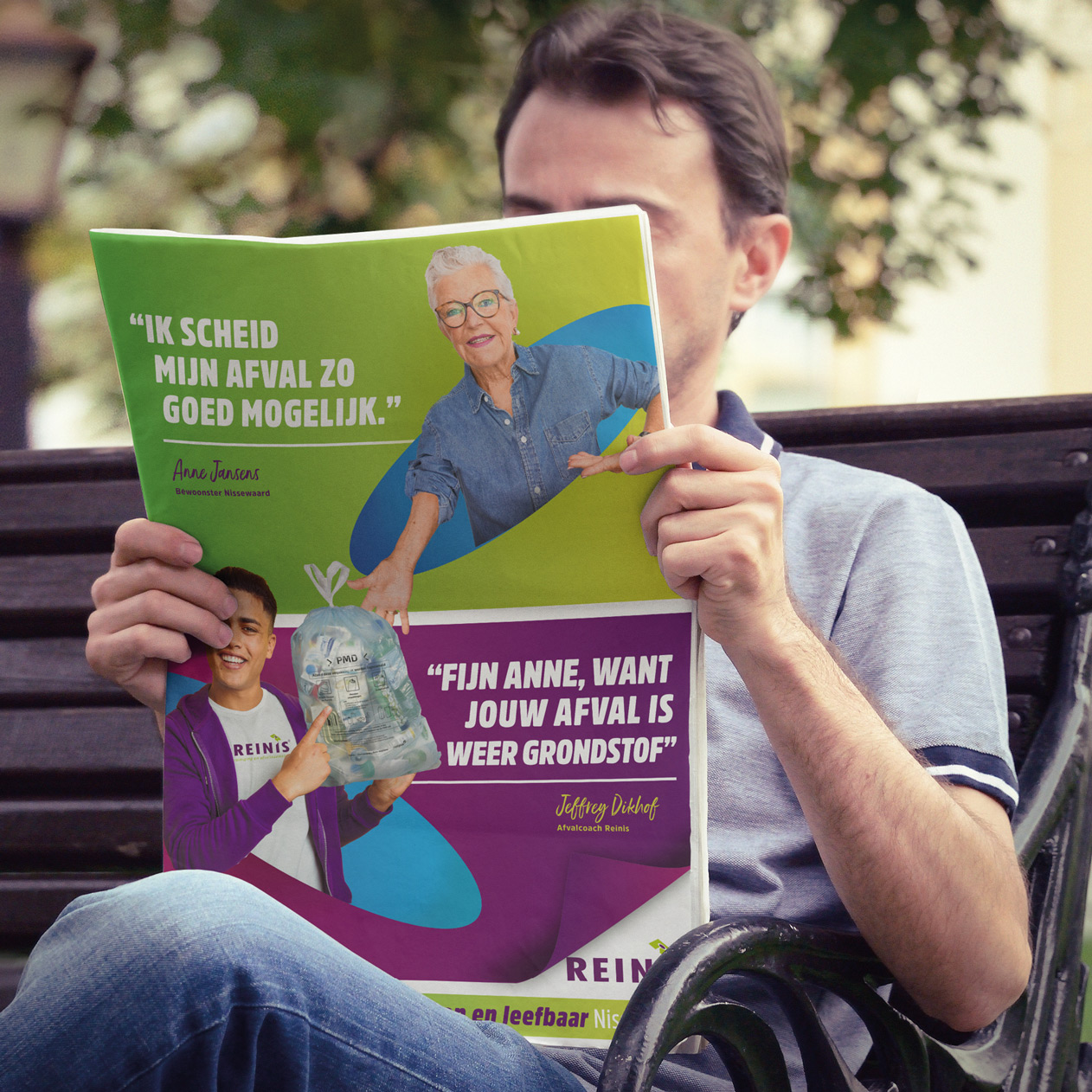 Reinis | Ons werk | Pixiedust Afvalcommunicatie